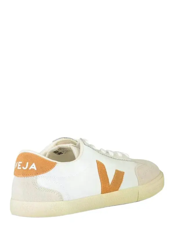 VEJA Volley Canvas Umber Sneakers - White
