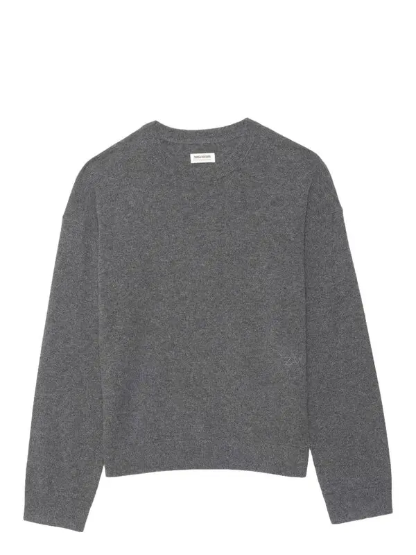 Zadig&Voltaire Marko Knitted Sweater - Grey