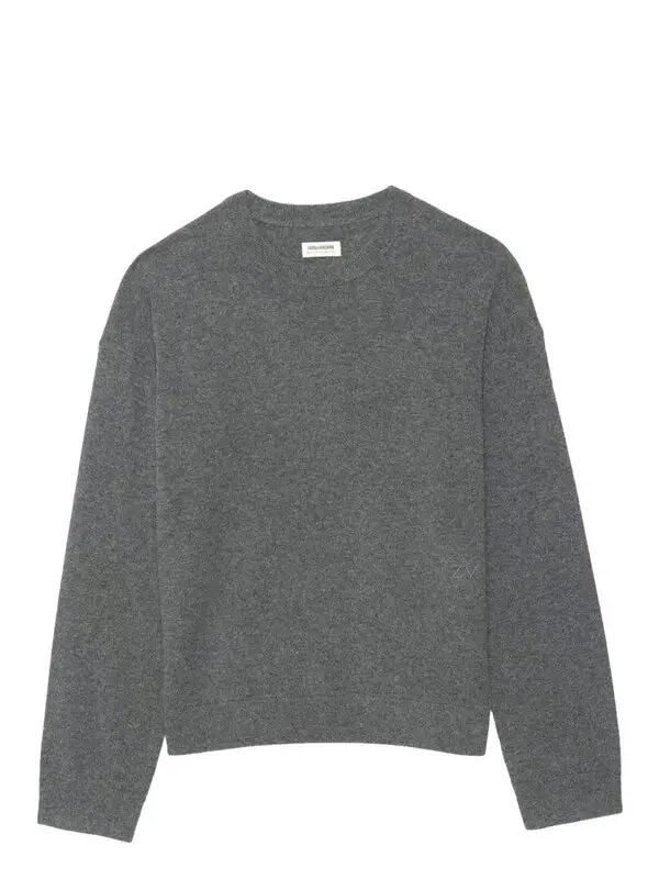 Zadig&Voltaire Marko Knitted Sweater - Grey