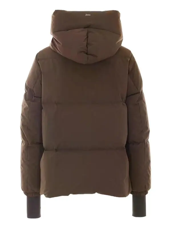 Herno Padded Hooded Jacket - Brown