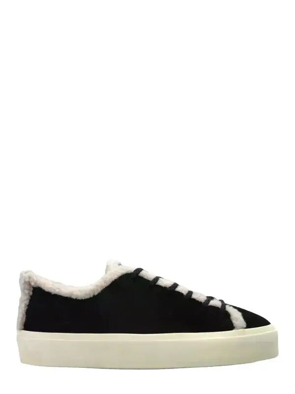 Inuikii Shearling Low Sneakers - Black