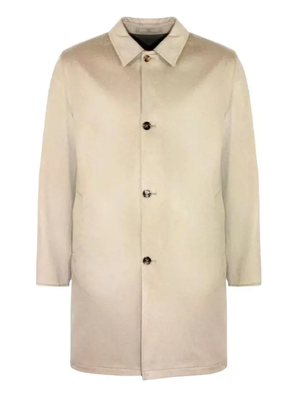 KIRED Reversible Cashmere Coat - Neutrals