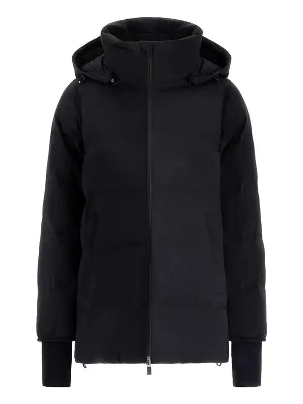 Herno Hooded Padded Jacket - Black