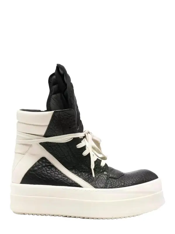Rick Owens Geobasket High-top Sneakers - Black