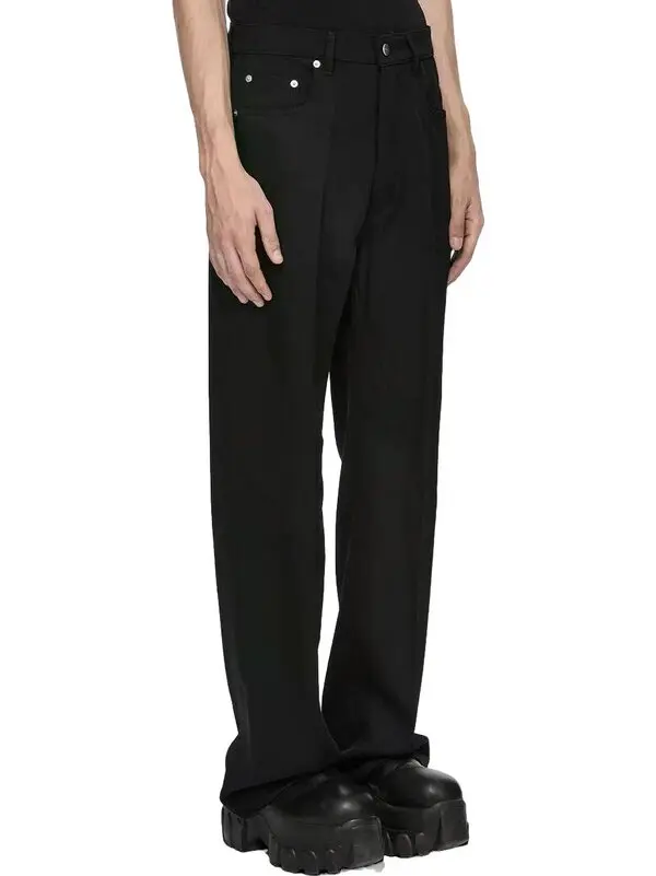Rick Owens Geth Wide-leg Jeans - Black
