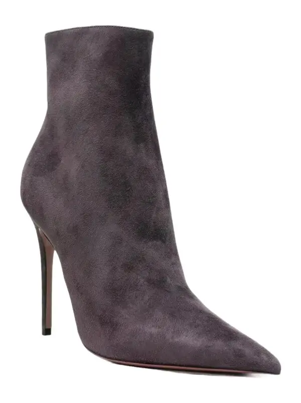 Paris Texas Vera Pointed-toe Ankle Boots - Purple