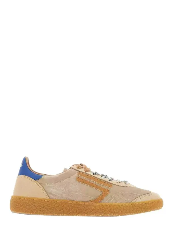 PURAAI Velvet-effect Sneakers - Neutrals