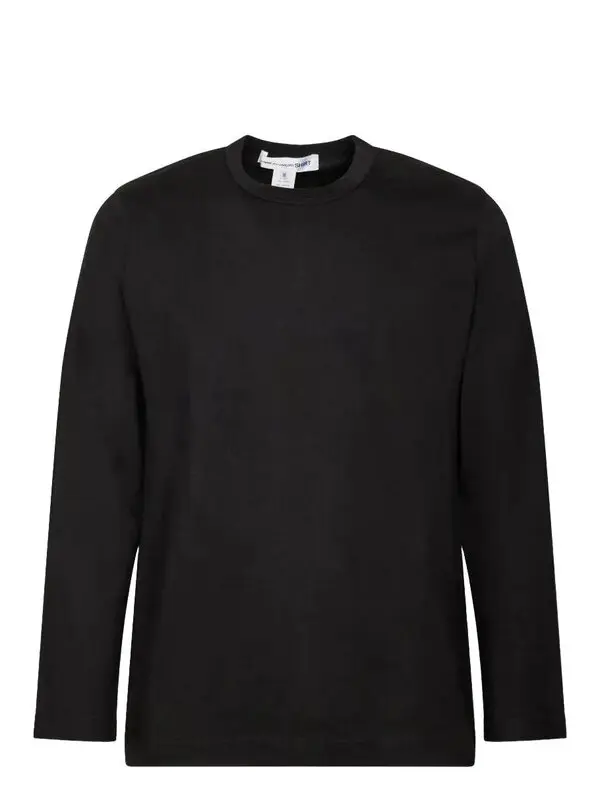 Comme Des Garçons Logo-print T-shirt - Black