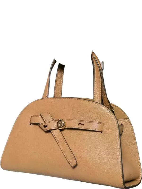 Tory Burch Romy Small Bauletto Top Tote Bag - Neutrals