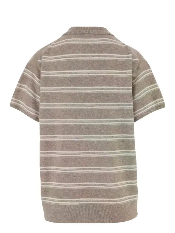 THE GARMENT Como Dads Polo Shirt - Brown