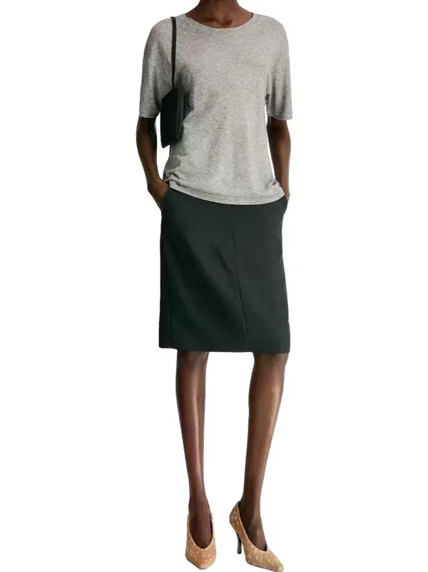 Loulou De Saison Ezra Jersey T-shirt - Grey