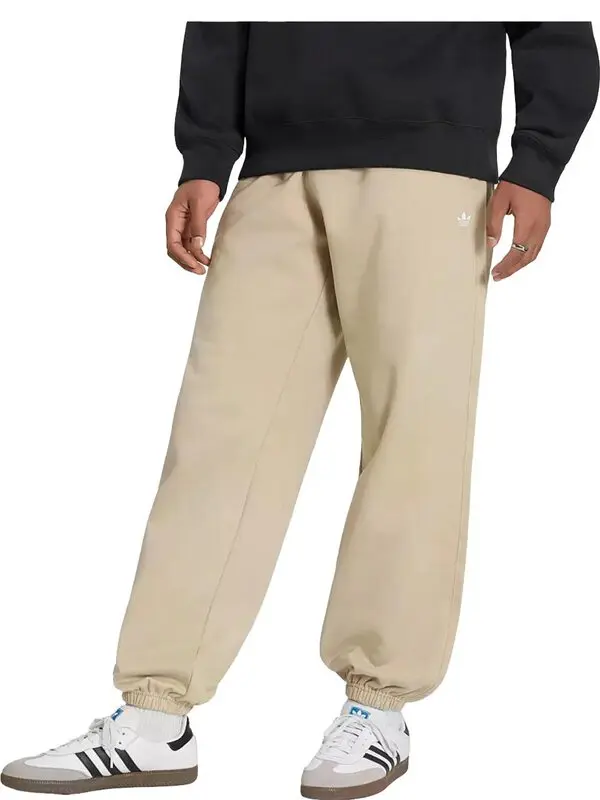 Adidas Trefoil Essentials Loose Fleece Pants - Neutrals