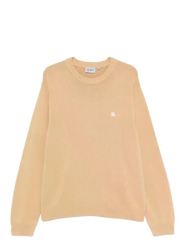 Carhartt Work In Progress Kori Logo-embroidered Sweater - Neutrals