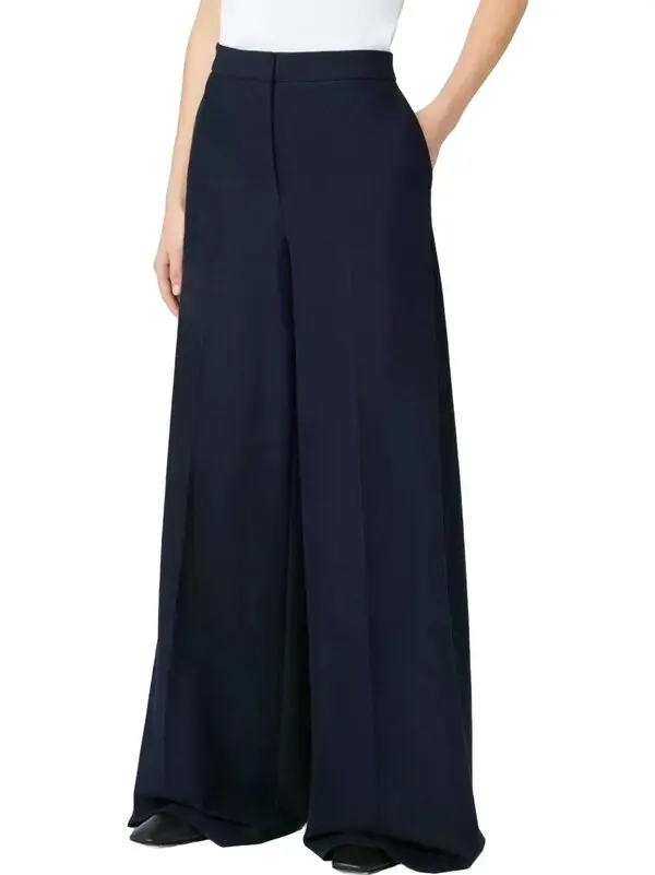 Max Mara Palazzo Pants - Blue
