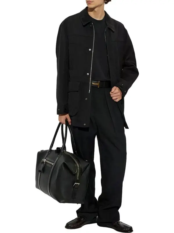 TOM FORD Twill Collar Field Jacket - Black