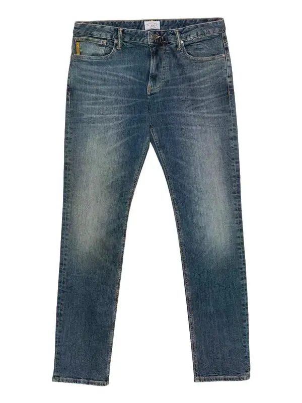 Emporio Armani Faded Wash Jeans - Blue