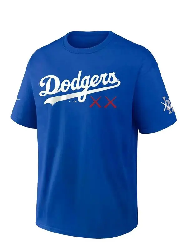 KAWS X Nike X Shohei Ohtani Max90 Los Angeles Dodgers T-shirt - Blue