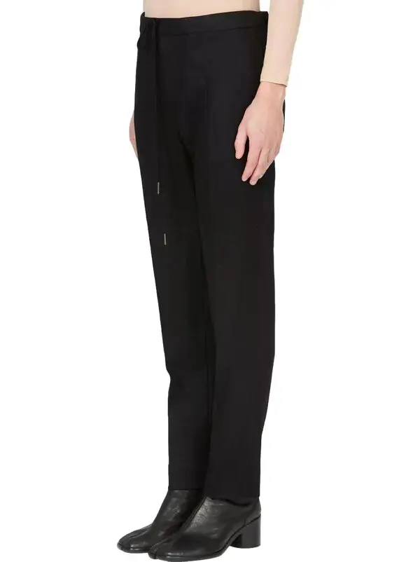 MAISON MARGIELA Drawstring Trousers - Black