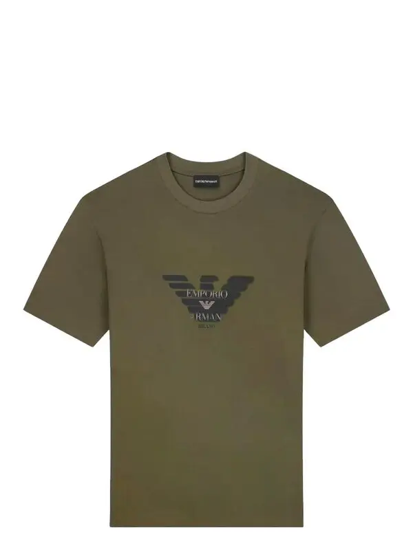 Emporio Armani Logo-print T-shirt - Green