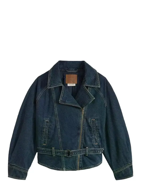 LEVI'S Belted Denim Jacket - Blue