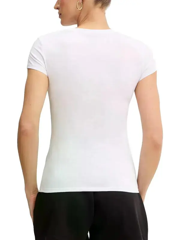 Armani Exchange Logo-print Short-sleeve T-shirt - White