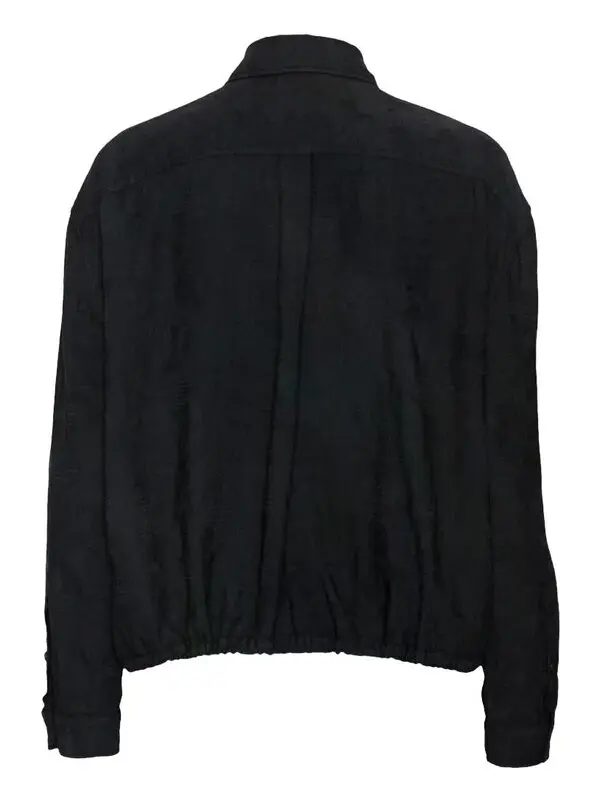 Henrik Vibskov Wrap-style Drawstring Shirt - Black