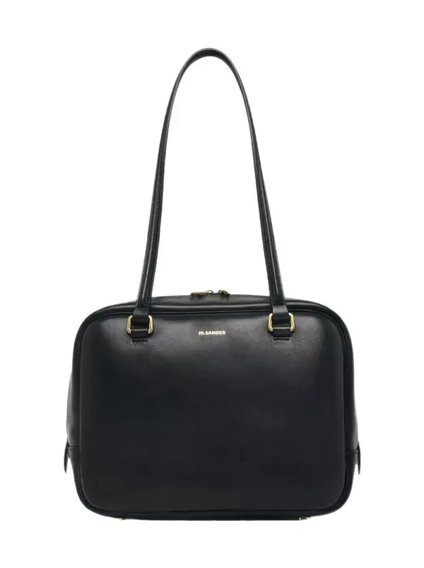 JIL SANDER Medium Vision Shoulder Bag - Black