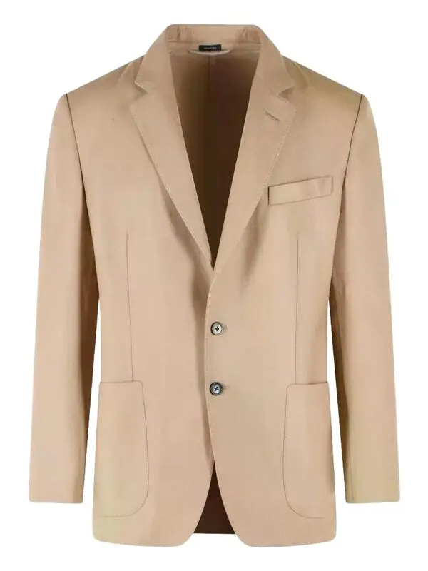 TOM FORD Single-breasted Blazer - Neutrals