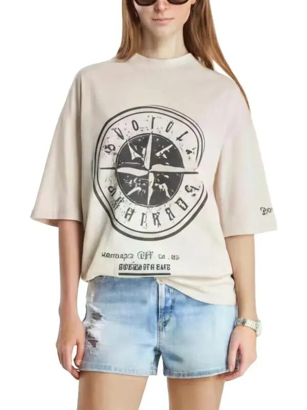 New Era Seattle Mariners Graphic-print T-shirt - Neutrals