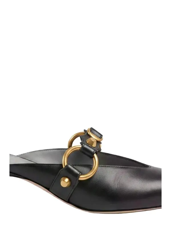 Balenciaga City Mules - Black