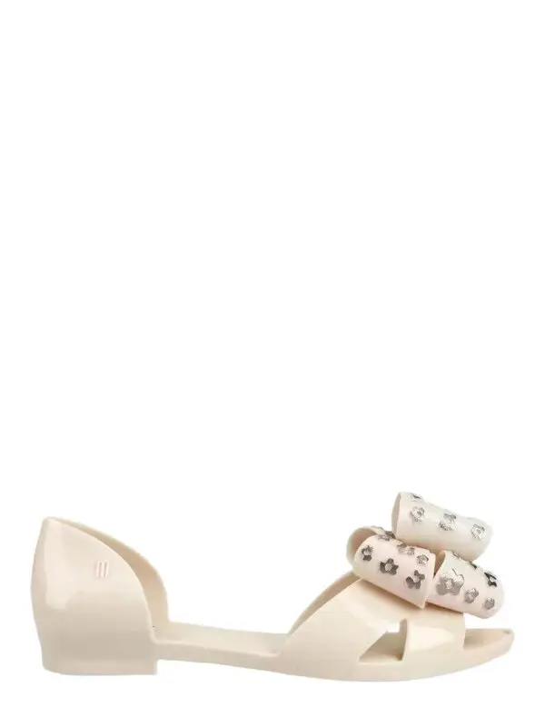 Melissa Seduction Vi Ad Bow-detail Sandals - Neutrals