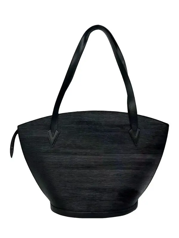 LOUIS VUITTON 1994 Epi Saint Jacques Gm Long Strap Tote Bag - Black