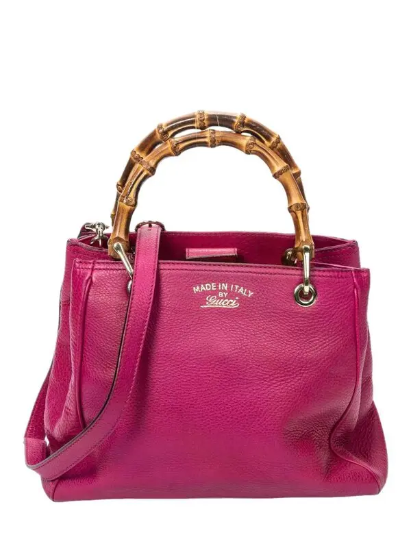 Gucci Bamboo Shopper Tote Bag - Pink