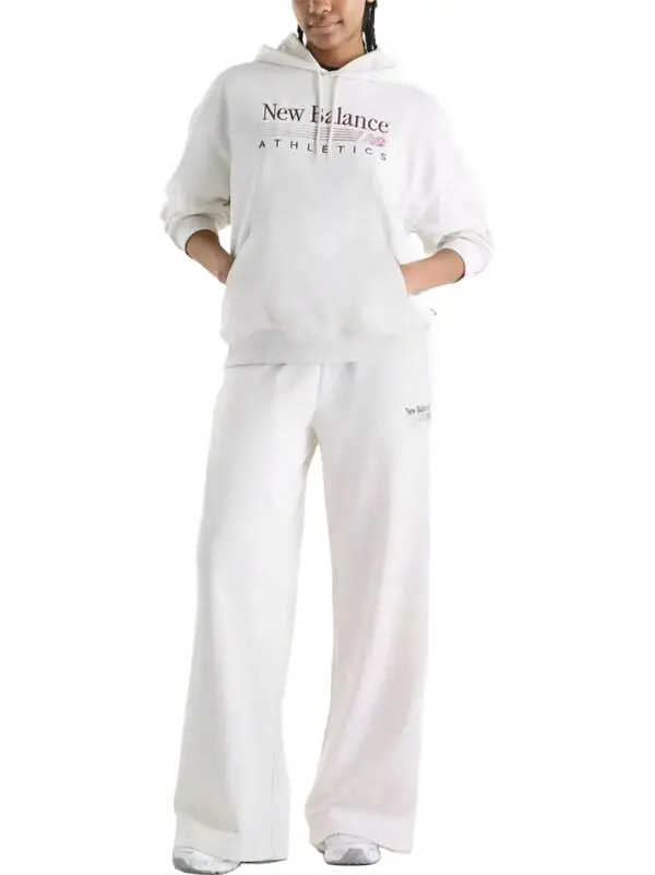 NEW BALANCE Trackside Logo-print Drawstring Track Pants - Neutrals