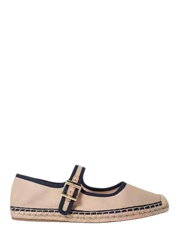 Tommy Hilfiger Buckle-fastening Espadrille Ballet Flats - Neutrals