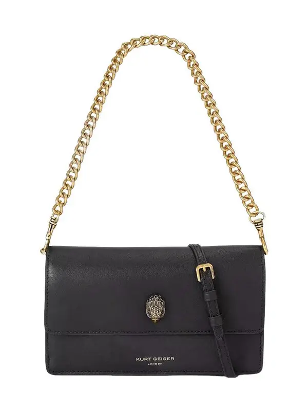 Kurt Geiger Shoreditch Soft Small Crossbody Bag - Black