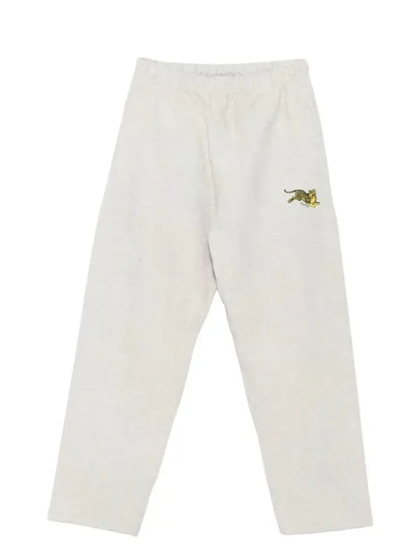 Kenzo Tiger-motif Track Pants - Grey