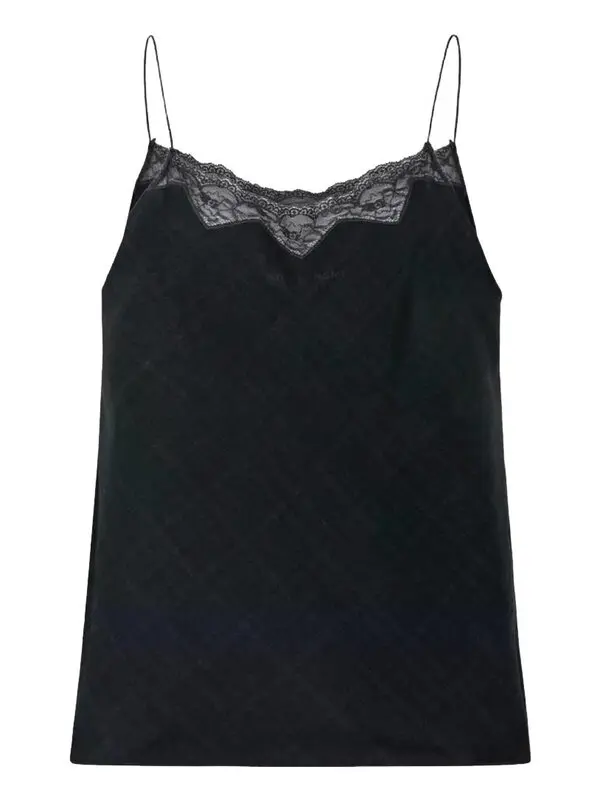 WOOYOUNGMI Lace-trim Camisole Top - Grey