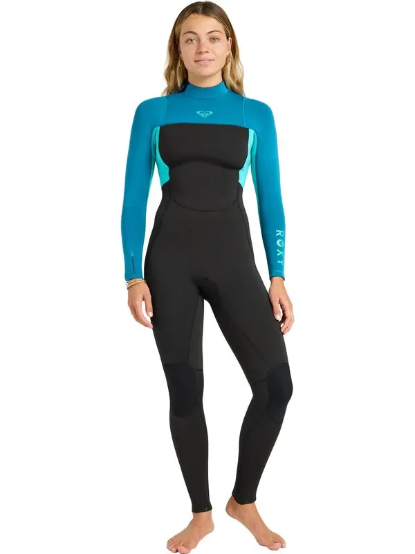 Roxy 5/4mm Prologue Back Zip Wetsuit - Baltic