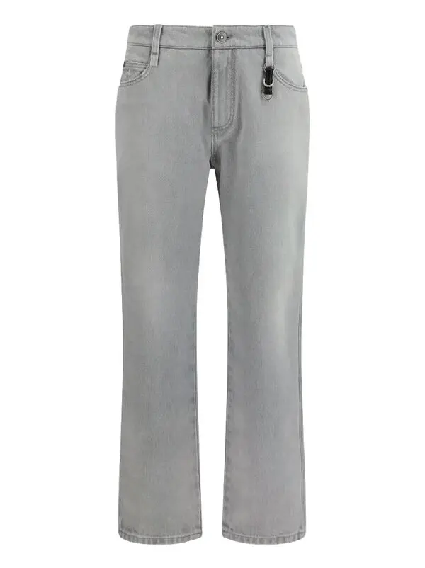 Ermanno Scervino Cotton Boyfriend Jeans - Grey