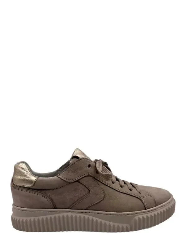 VOILE BLANCHE Lipari Nubuck Sneakers - Brown