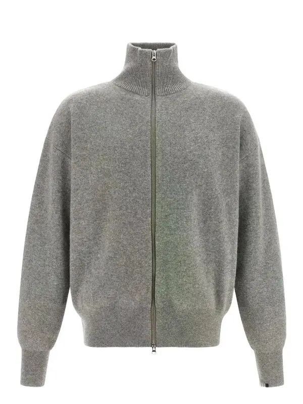 Extreme Cashmere N°319 Xtra Out Zip-up Cardigan - Grey