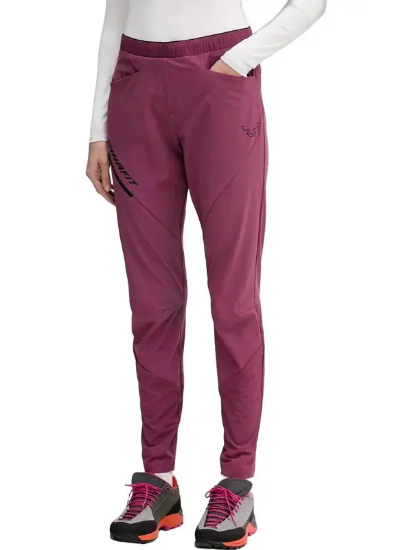 DYNAFIT Paneled Track Pants - Purple