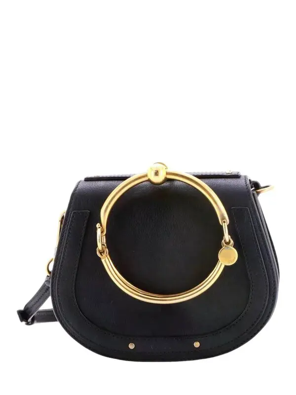 Chloé Nile Leather Small Crossbody Bag - Black