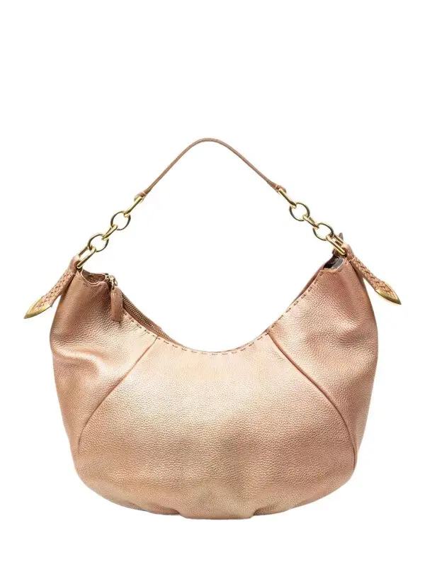 Fendi Selleria Chain Shoulder Bag - Neutrals