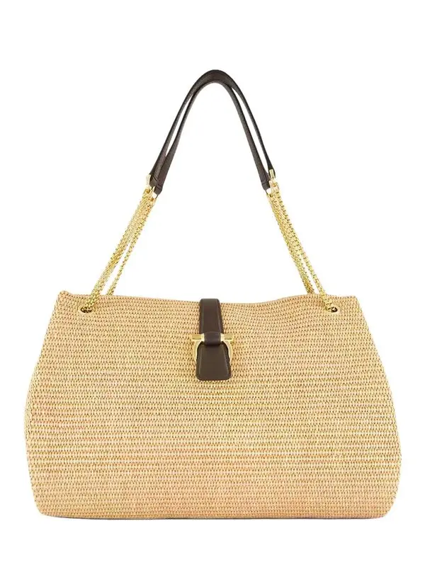 FERRAGAMO Mia Tote Bag - Neutrals