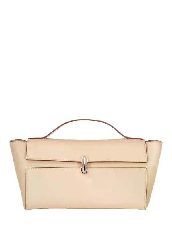 Savette Symmetry Trapeze Clutch Bag - Neutrals