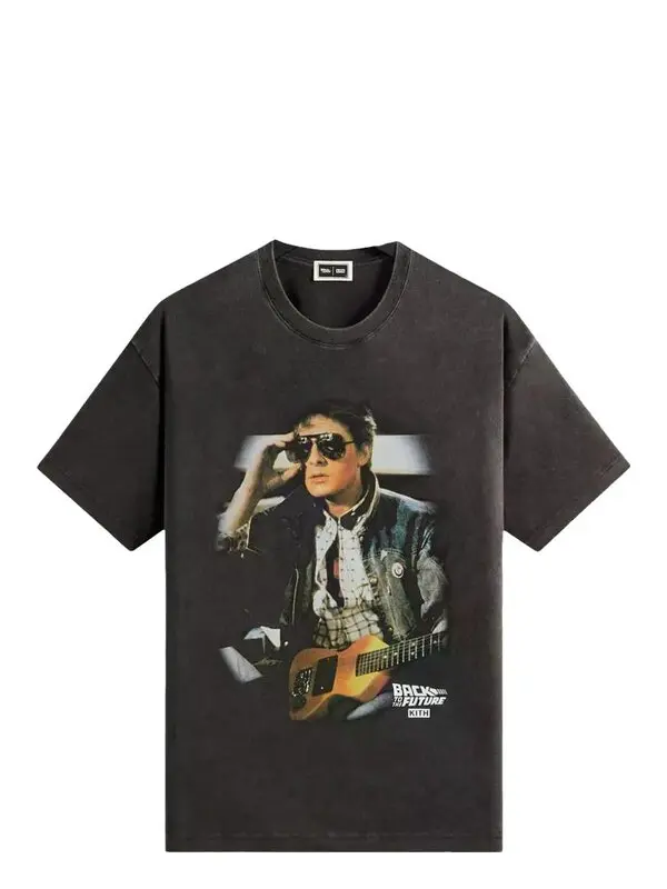 Kith Back To The Future Graphic-print T-shirt - Black