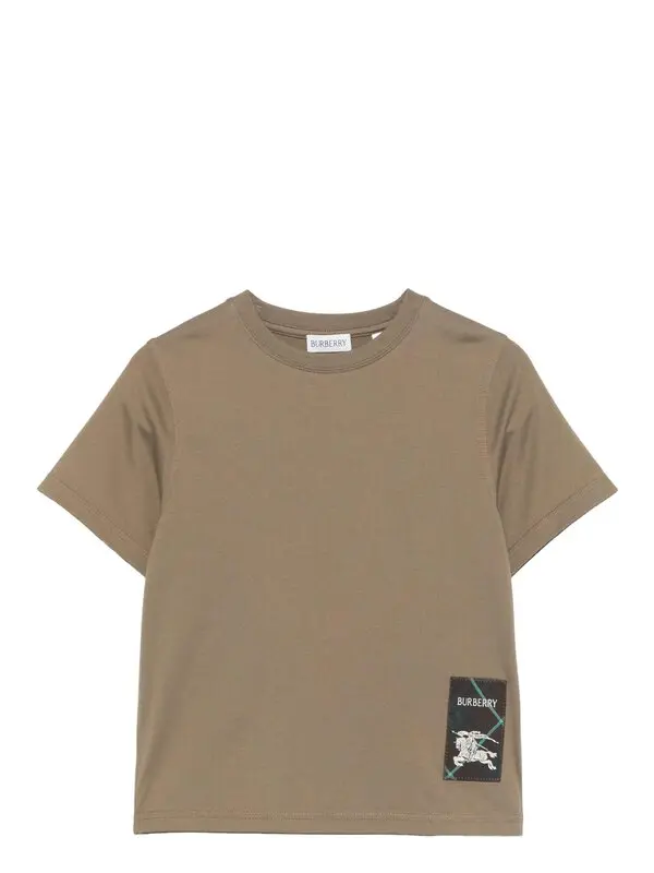 Burberry Logo-tag T-shirt - Brown