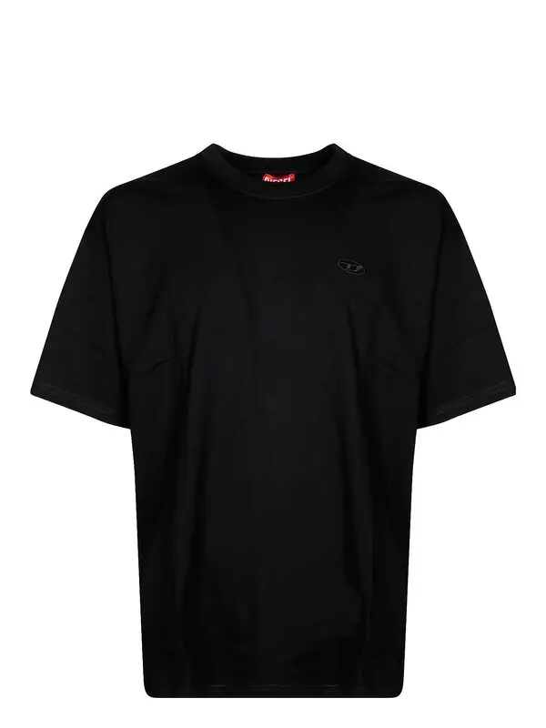 DIESEL® T-boxt-t24 Oval D Logo T-shirt - Black